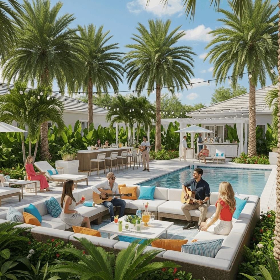 Florida Pool Party and Entertainment Ideas - Celebrity Pool & Spa